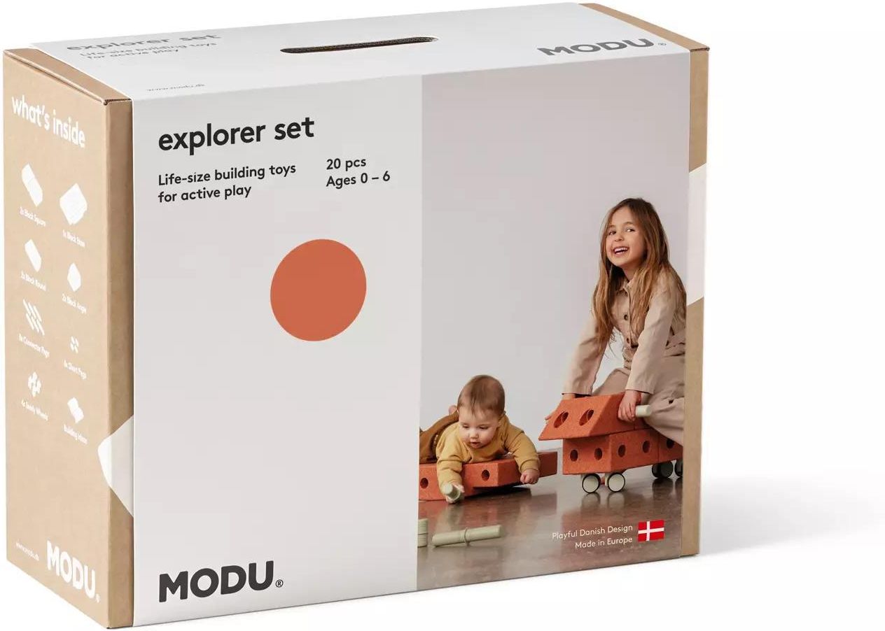 Modu Explorer Set Kreatywne Klocki Rozwijające Motorykę Dużą ...