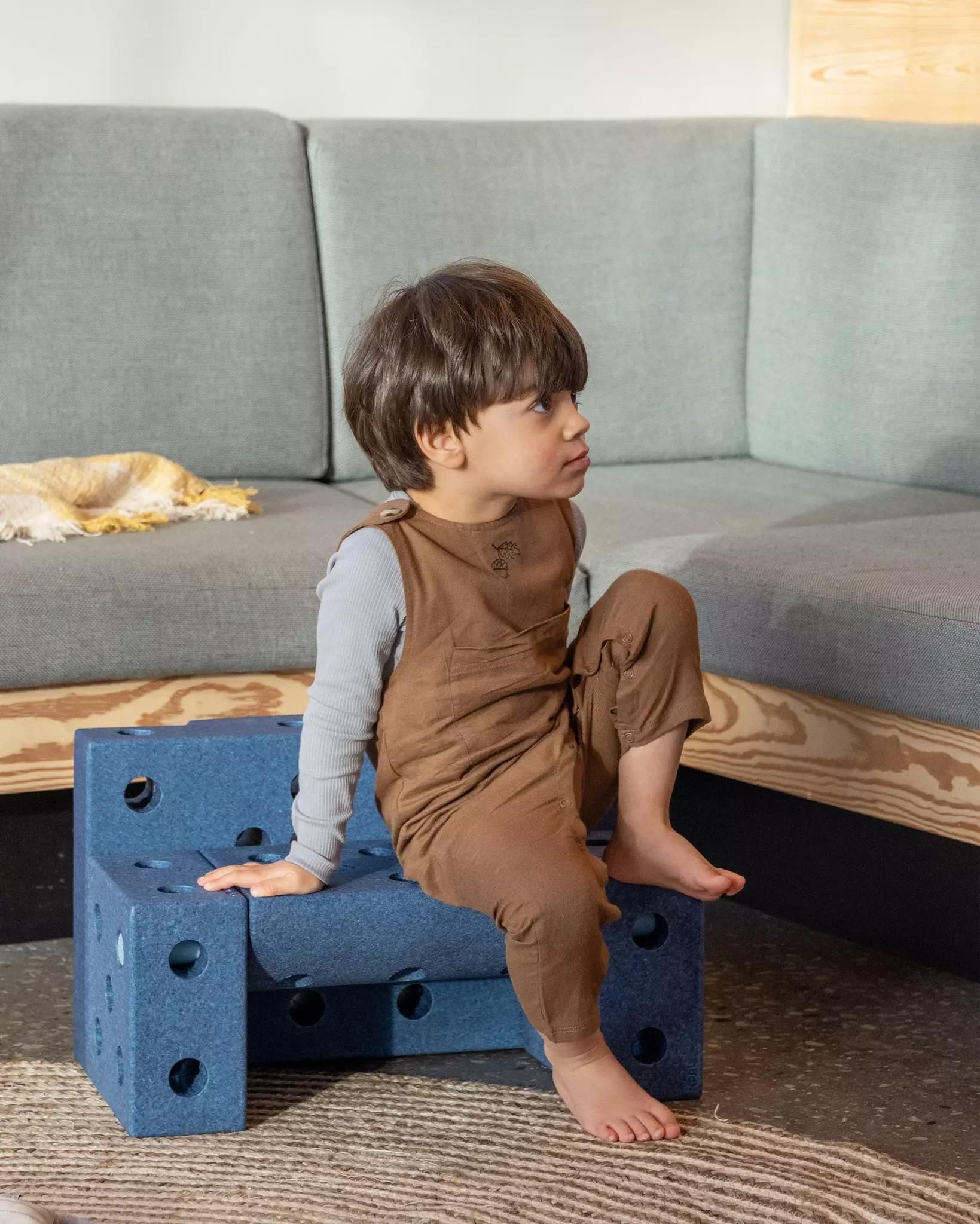 Modu Explorer Set Kreatywne Klocki Rozwijające Motorykę Dużą Niebieski - ceny i opinie - Ceneo.pl