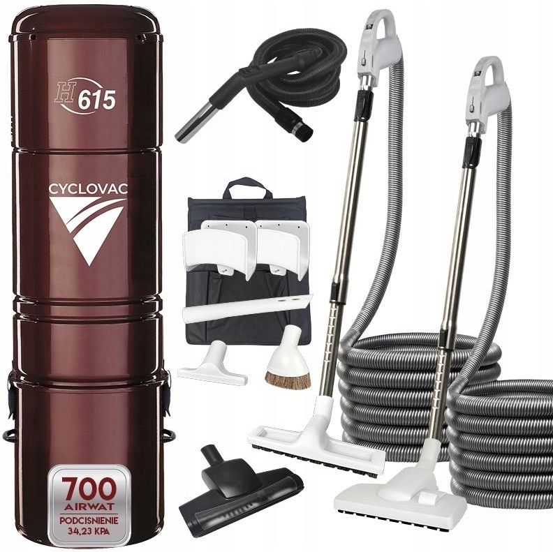 Cyclo Vac Cyclovac H615 2 Zestawy Sprzątające Optima Max 9m - Opinie i ...