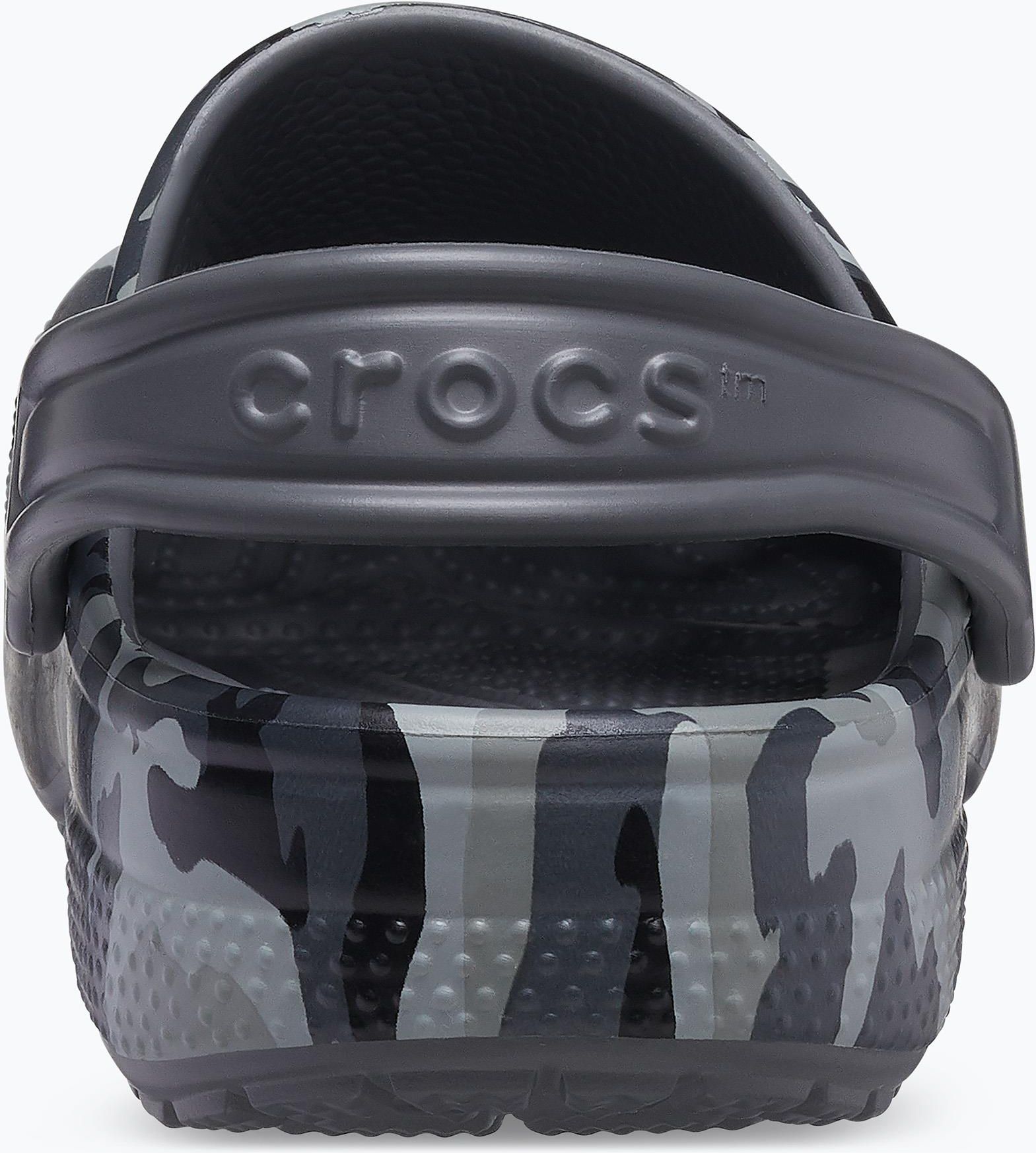 Klapki dziecięce Crocs Classic Camo Clog T szare 207593-097 - Ceny i ...