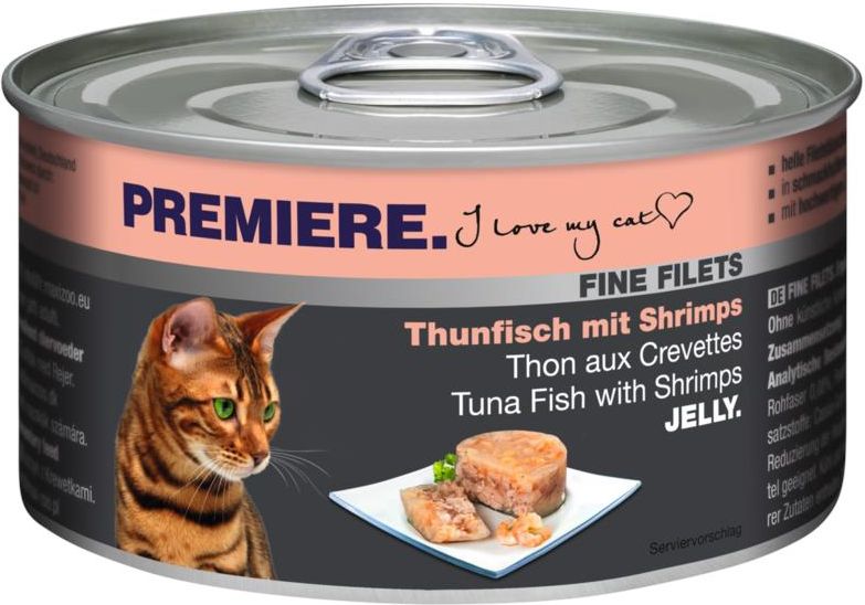 Karma Premiere Fine Filets Tuńczyk Z Krewetkami 48X100g - Ceny i opinie ...