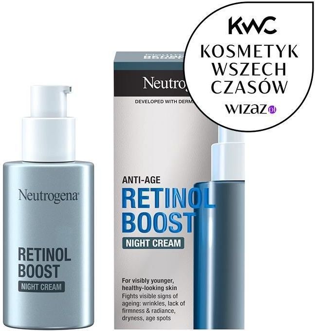 Krem Neutrogena Retinol Boost na noc 50ml - Opinie i ceny na Ceneo.pl