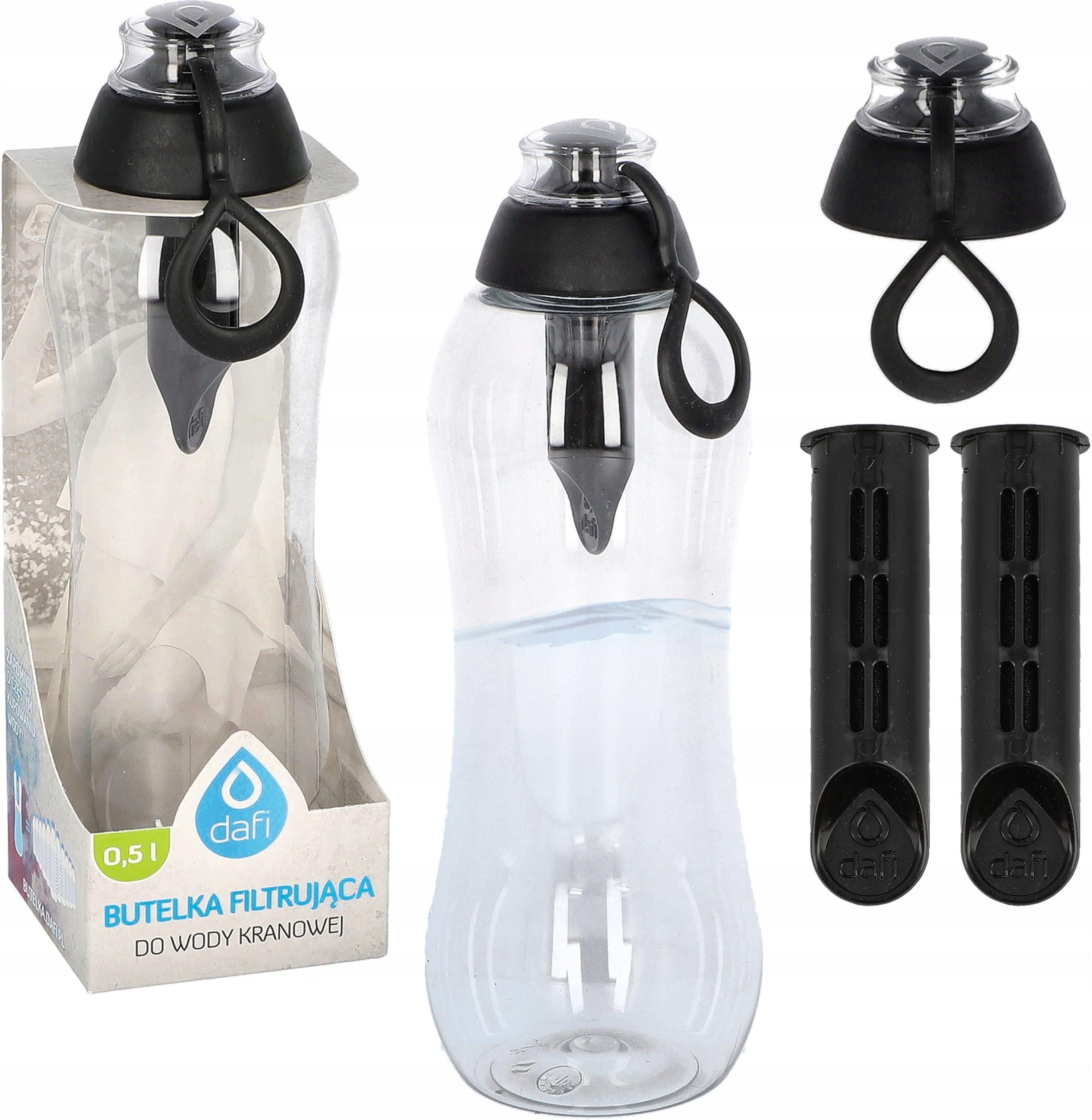 Dafi Butelka Soft 0,5L + 3 Filtry Czarna Antracyt - Opinie i ceny na ...