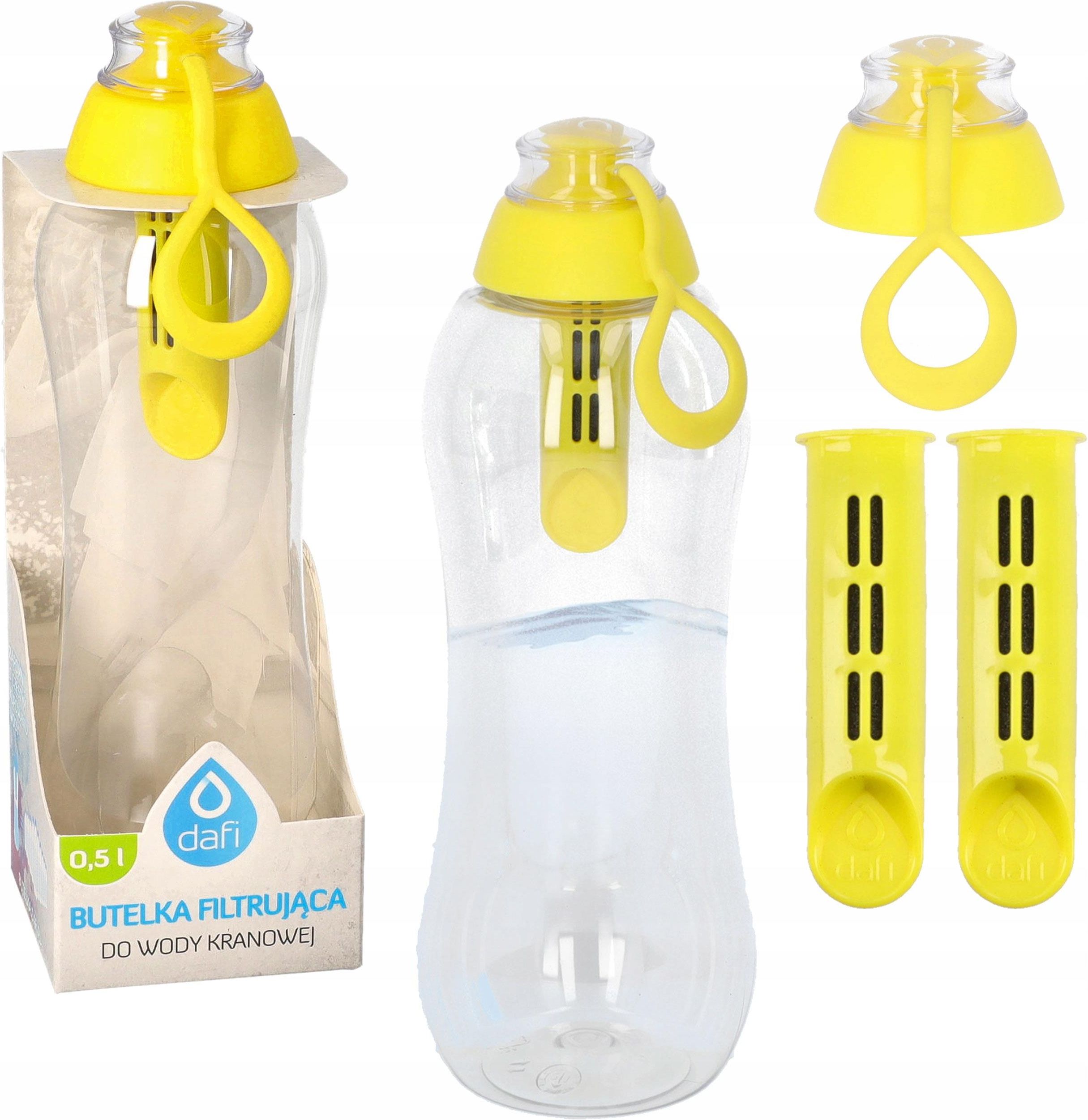 Dafi Butelka Soft 0,5L + 3 Filtry Cytrynowy - Opinie i ceny na Ceneo.pl