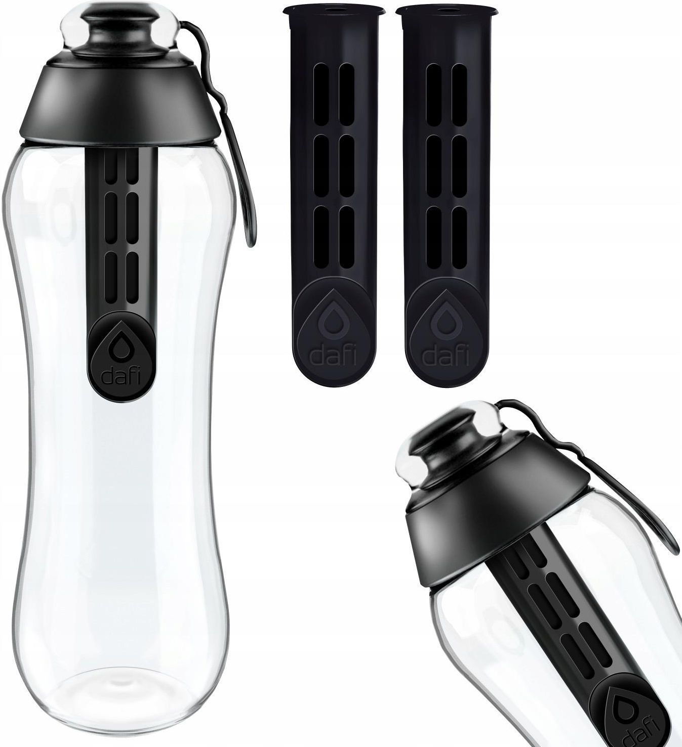 Dafi Butelka Soft 0,7L + 2 Filtr Wessper Czarna - Opinie i ceny na Ceneo.pl