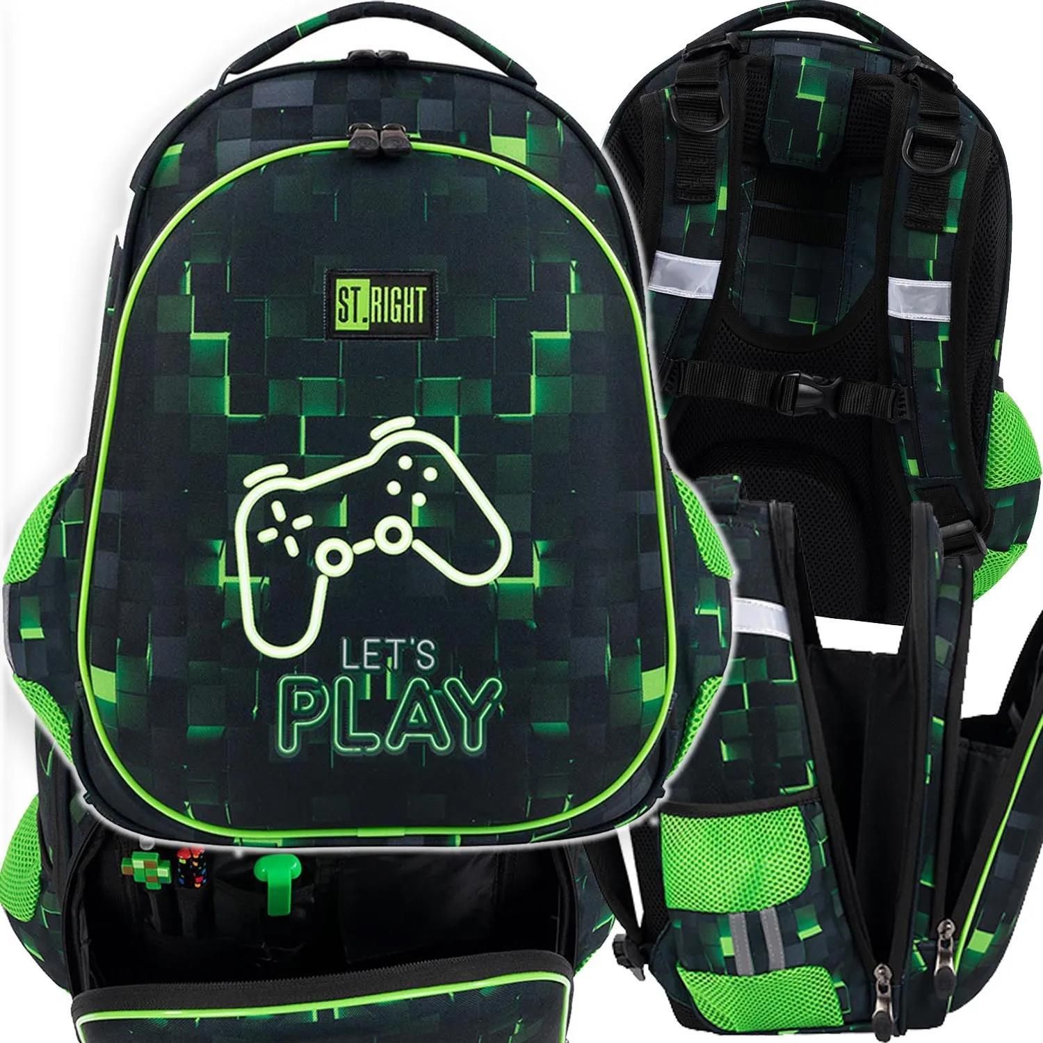 St. Majewski Tornister Szkolny Hb1 Dark Game - Ceny i opinie - Ceneo.pl