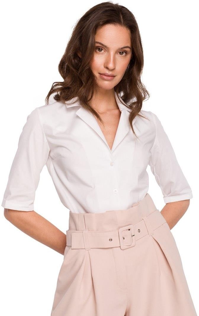 Koszula Damska Model K125 White - Ceny i opinie - Ceneo.pl