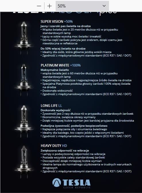 TESLA B40701 Żarówka - H7 12V 55W PX26d Halogen - opinie i ceny na Ceneo.pl