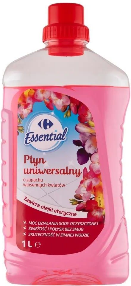 Carrefour Essential Płyn uniwersalny o zapachu wiosennych kwiatów 1 l ...