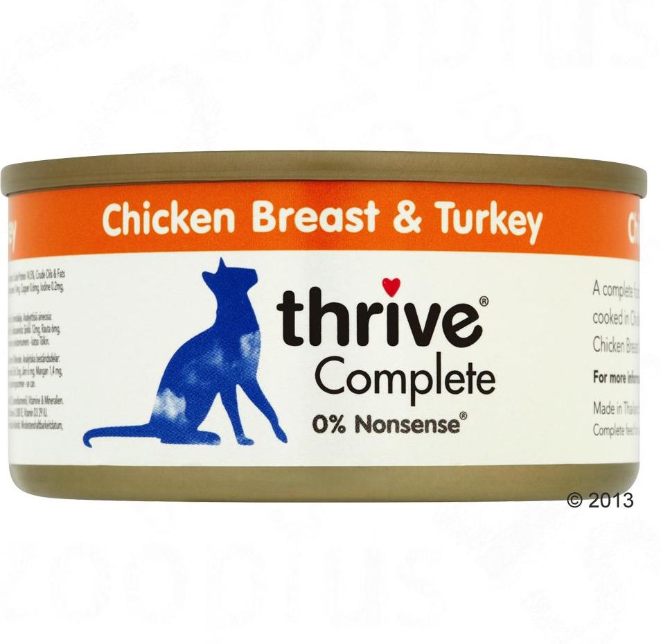 Karma Thrive Complete Pierś Z Kurczaka I Indyk 6x75g - Ceny i opinie ...