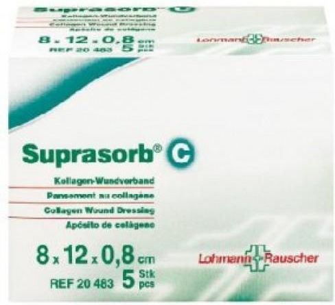 LOHMANN & RAUSCHER Suprasorb C - 6 cm x 8 cm x 0,8 cm - 1 sztuka ...
