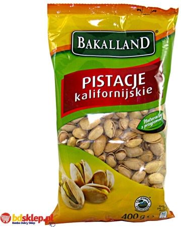 Bakalland Pistacje Kalifornijskie 400G - Ceny i opinie - Ceneo.pl