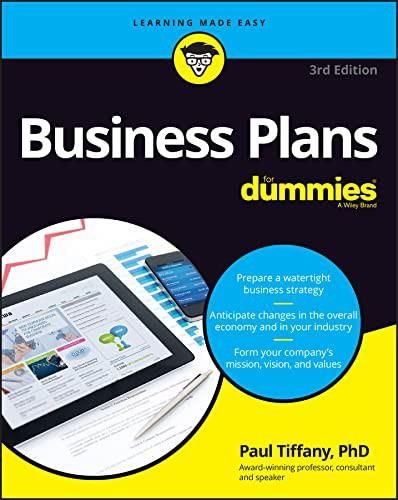 Business Plans For Dummies - Paul Tiffany [KSIĄŻKA] - Ceny i opinie ...