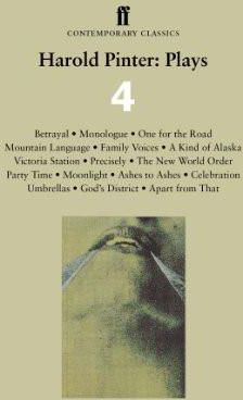 Harold Pinter: Plays 4: Betrayal; Monologue; One for the Road; Mountain ...