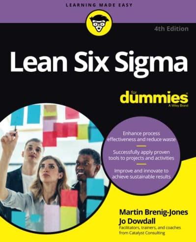 Lean Six Sigma For Dummies (For Dummies (Business & Personal Finance ...
