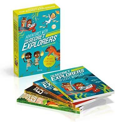 Adventures with The Secret Explorers: Collection One: Includes 4 Fact-Packed Books - SJ King ...