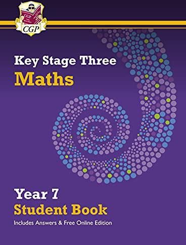 New KS3 Maths Year 7 Student Book - with answers & Online Edition ...