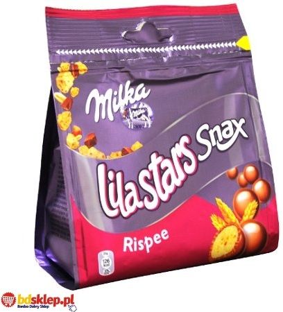 Milka lila stars snax rispee 100g - Ceny i opinie - Ceneo.pl