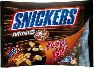 Mars Snickers Mini Batoniki Paczka 180G - Ceny i opinie - Ceneo.pl
