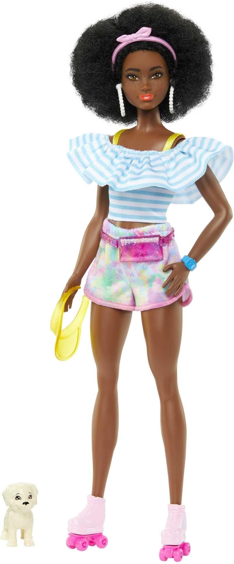 Lalka Barbie z fryzurą w stylu afro + akcesoria HPL77 - Ceny i opinie ...
