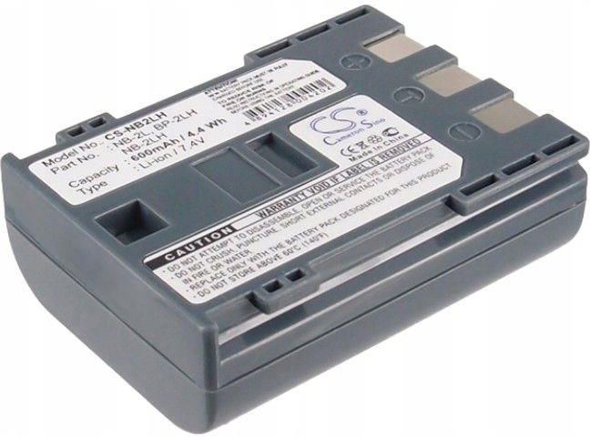 Akumulator dedykowany Akumulator Bateria typu NB-2L / BP-2LH / NB-2LH / BP-2L5 / BP2LCL / ER ...