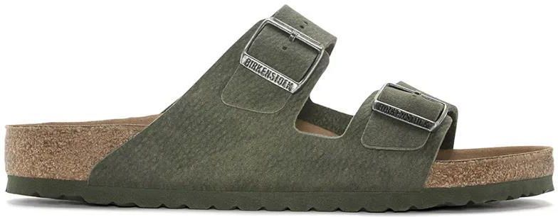 Klapki Birkenstock Arizona Vegan 1024550 - zielone - Ceny i opinie ...