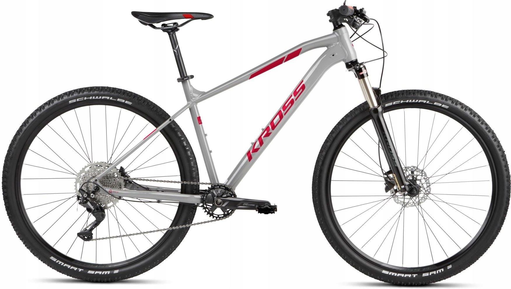 Kross Level 4.0 Szary Czerwony 29 2023 - Rowery Górskie - Ceny i opinie Ceneo.pl