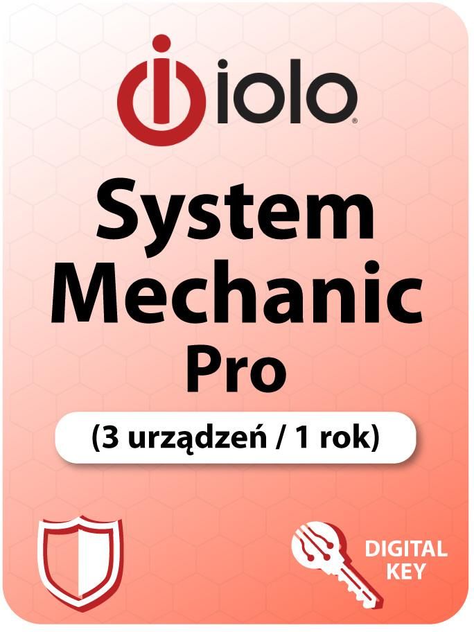 Iolo System Mechanic Pro (3 urządzeń / 1 rok) (Cyfrowy klucz licencyjny ...