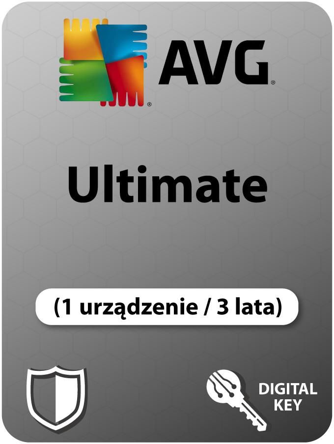Avg Ultimate 2022 (1 narzędzie / 3 roky) (Cyfrowy klucz licencyjny ...