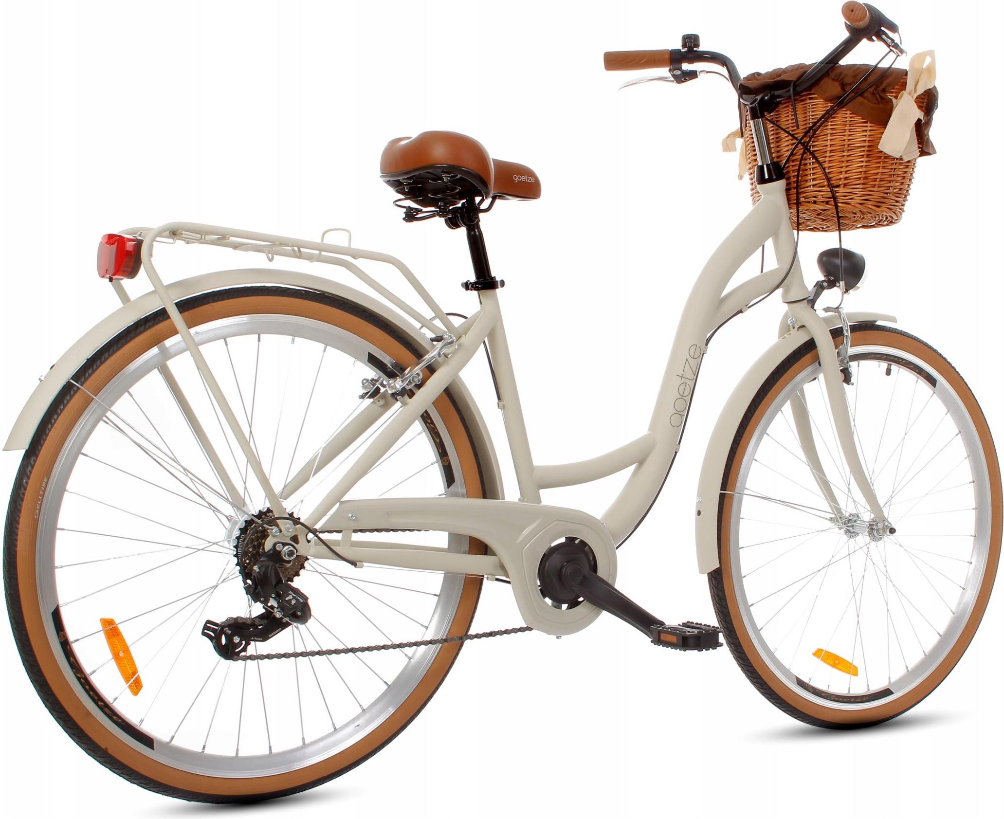 Goetze Mood St7 Damski Beżowy 28 2022 - Rowery Miejskie Damskie - Ceny ...
