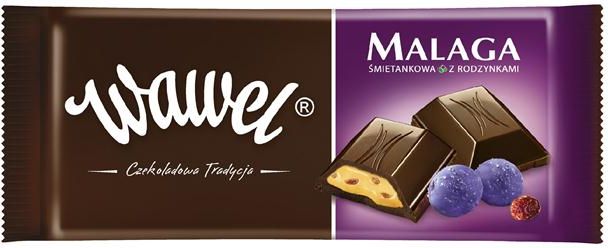 Wawel Czekolada Nadz Malaga 102G - Ceny i opinie - Ceneo.pl