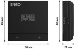 QLCONTROLS EASY230B ENGO STEROWNIK EASY230B PRZEWODOWYCZARNY, ZASILANIE 230V, DO STEROWANIA ...