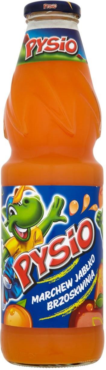 Pysio marchew- jabłko- brzoskwinia bez cukru napój 900ml - Ceny i ...