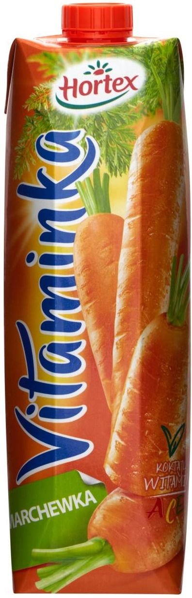 Hortex sok vitaminka 1l marchew kart - Ceny i opinie - Ceneo.pl