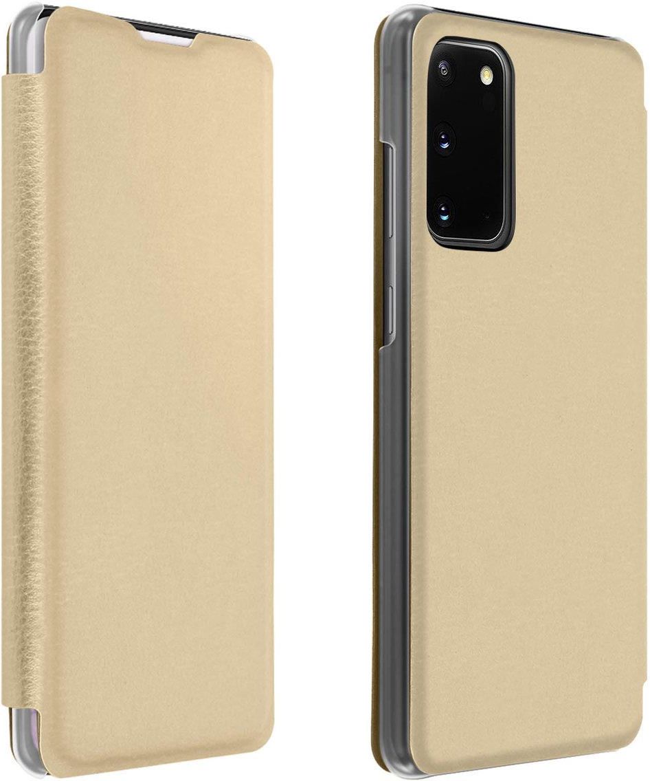 Avizar Okładka Flip Book Etui Portfel Z Podstawką Do Samsunga Galaxy S20 Gold - Etui na telefon ...