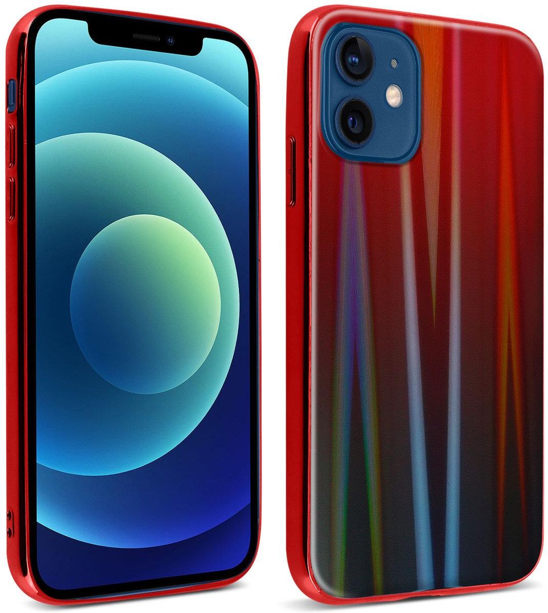 Avizar Apple Iphone 12 Mini Cover Etui Bright Holographic Design ...