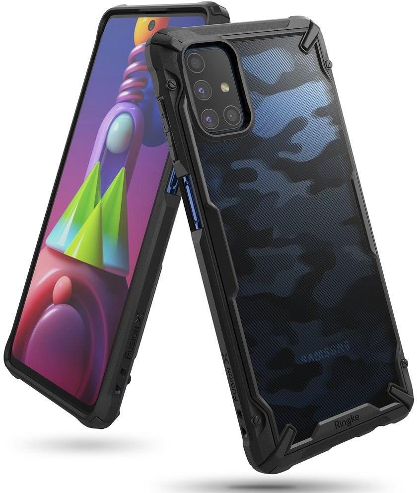 Ringke Etui Fusion X Design Do Samsung Galaxy M51 Czarny Camo Black ...