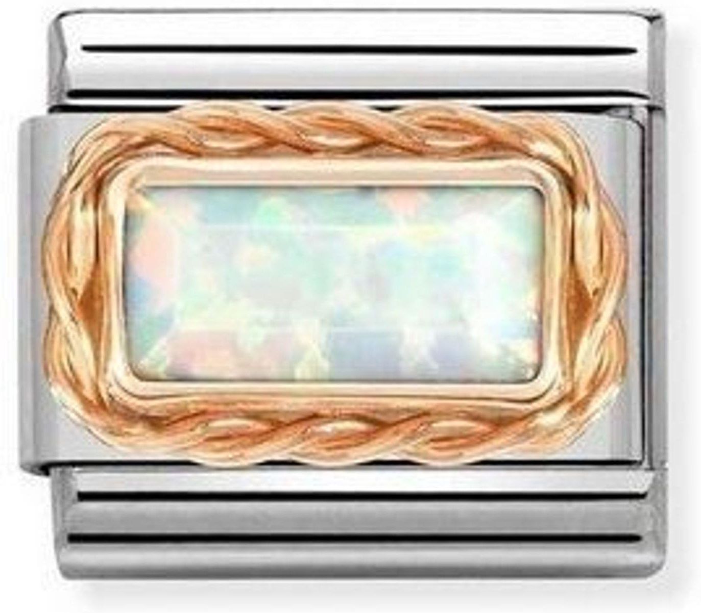 Nomination - Link 9K Rose Gold Opal 430512 07 - Ceny i opinie - Ceneo.pl