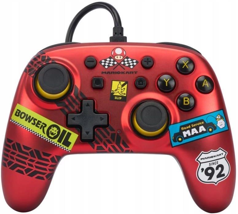 Gamepad PowerA Wired Nano Nintendo Switch Mario Kart: Racer Red ...