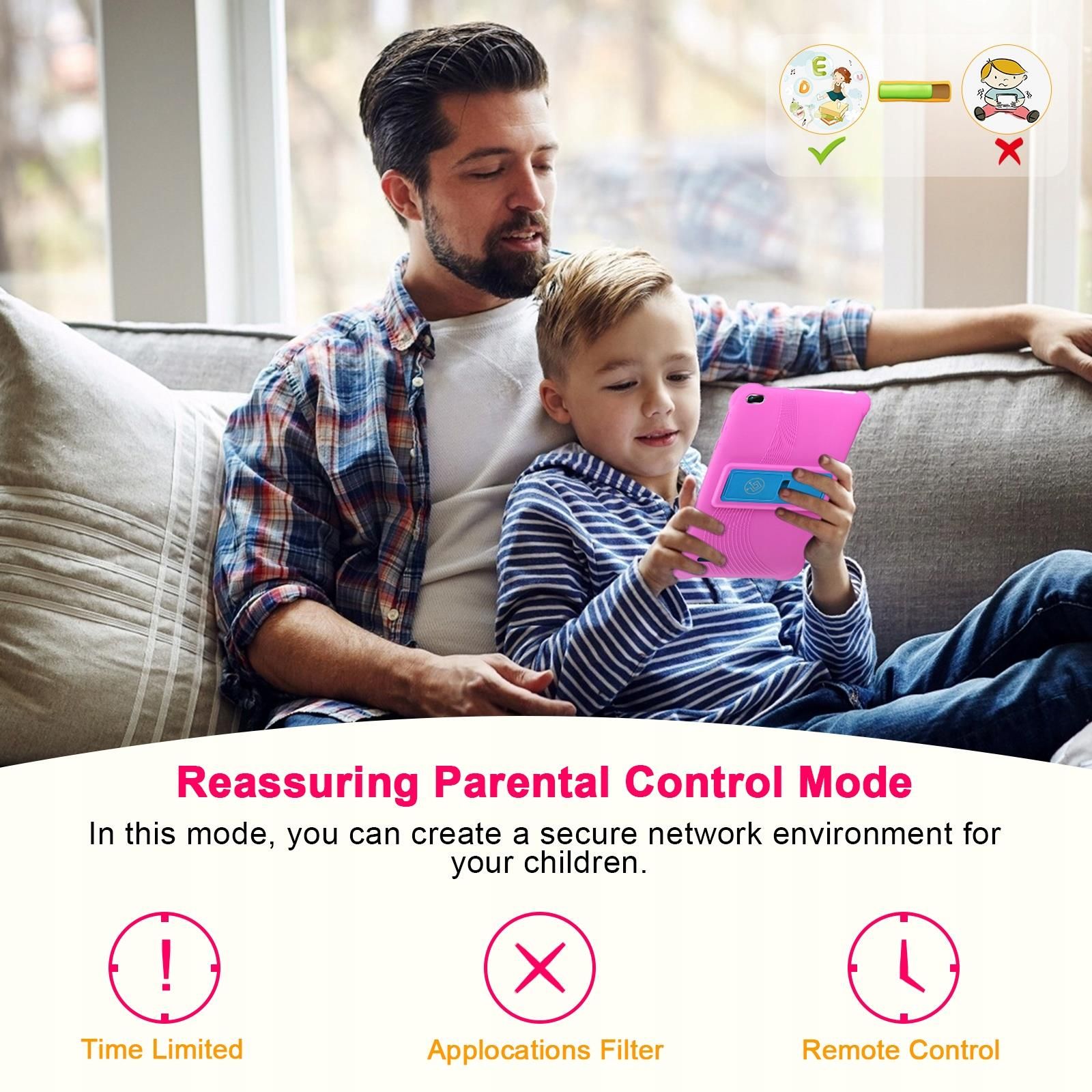 Tablet Qunyico Android 11 7'' 2/32GB Wi-Fi Różowy (QUNYICOY7PINK ...