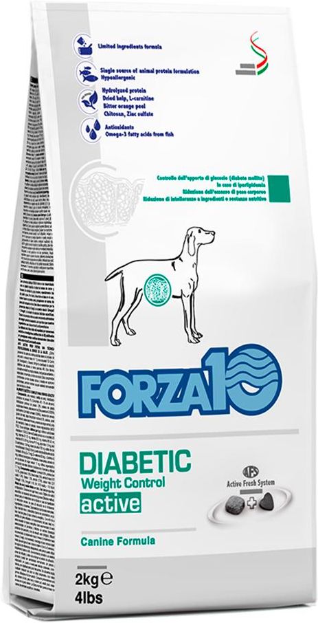Karma Forza10 Diabetic Weight Control Active Waga 2Kg - Ceny i opinie - Ceneo.pl