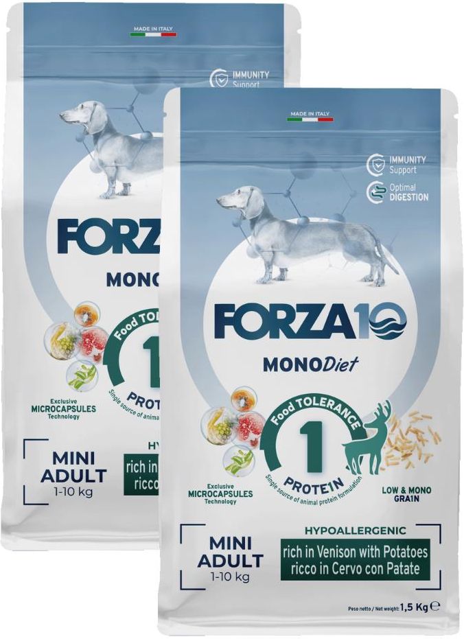 Karma Forza10 Mini Diet Z Jeleniem I Ziemniakami Waga 2X1,5Kg - Ceny i opinie - Ceneo.pl