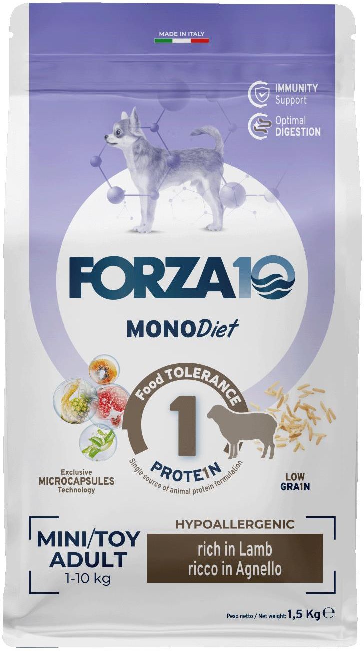 Karma Forza10 Mini & Toy Diet Z Jagnięciną I Ryżem Waga 1,5Kg - Ceny i opinie - Ceneo.pl
