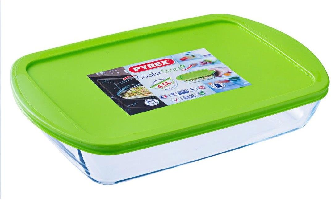 Pyrex Prostokątne Pudełko Na Lunch Z Pokrywką Cook & Store ...