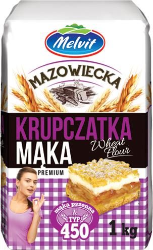 Melvit Maka Krupczatka 1Kg - Ceny i opinie - Ceneo.pl