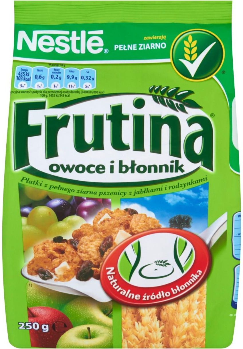 Nestle platki 250g frutina pacific - Ceny i opinie - Ceneo.pl