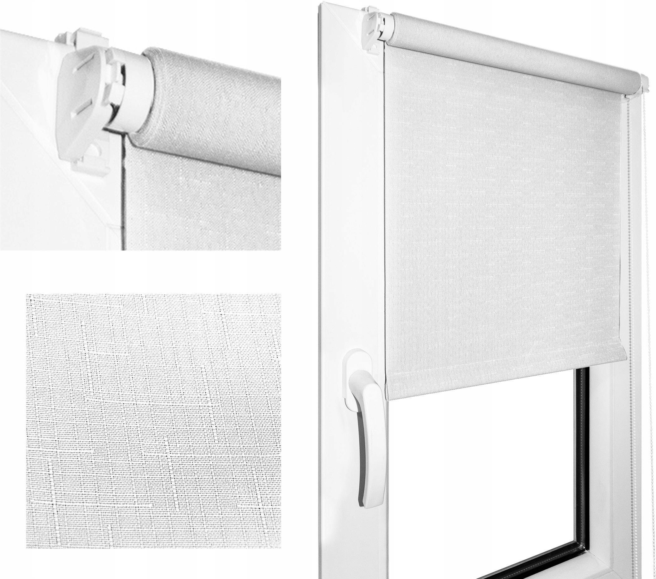 Decomeister Mini Roleta Biała Półprzyciemniająca Wymiar 72X150 Dfd608D9 ...