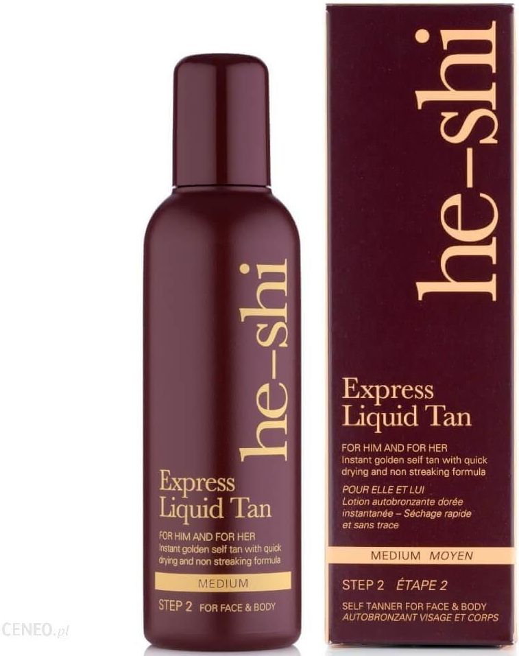 He-Shi Express Liquid Tan 300ml - Opinie i ceny na Ceneo.pl