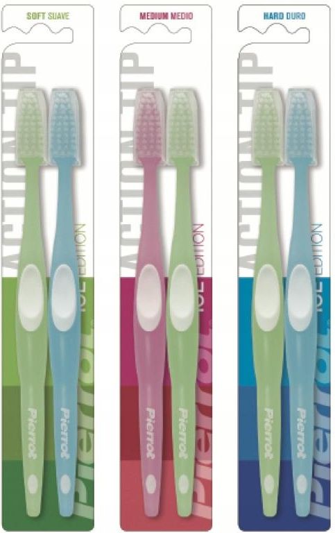 Pierrot Action Tip Toothbrushx 2 szt. Soft - Opinie i ceny na Ceneo.pl