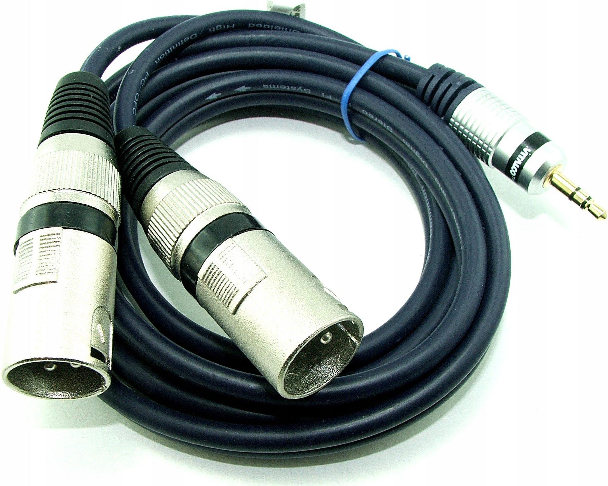 Kabel 2X Xlr Wtyk -wtyk Jack 3,5 5M MK32B - Ceny i opinie - Ceneo.pl